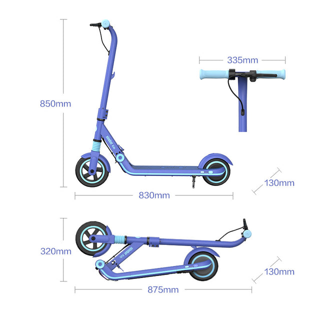 Segway Ninebot eKickscooter E8 Blue | eScooteRoo Australia – Escooteroo